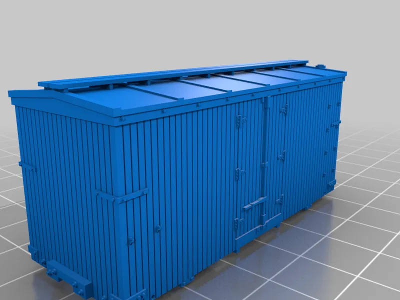 HOn30 18' Reefer by Chris Schmuck | Download free STL model ...