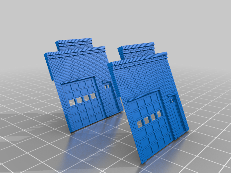 N scale garage par Chris Schmuck | Téléchargez gratuitement un modèle ...