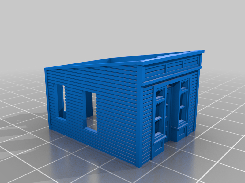 N scale coal dealer office by Chris Schmuck | Download free STL model ...