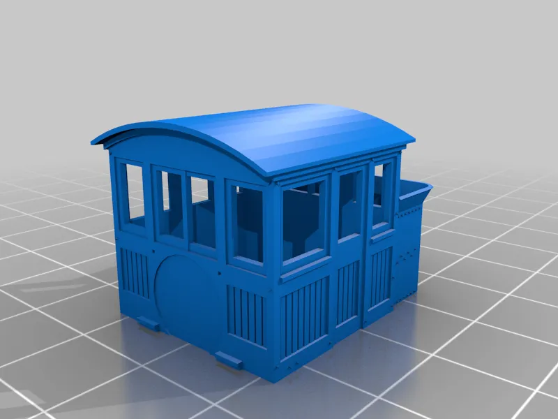 HOn30 locomotive cab by Chris Schmuck | Download free STL model ...