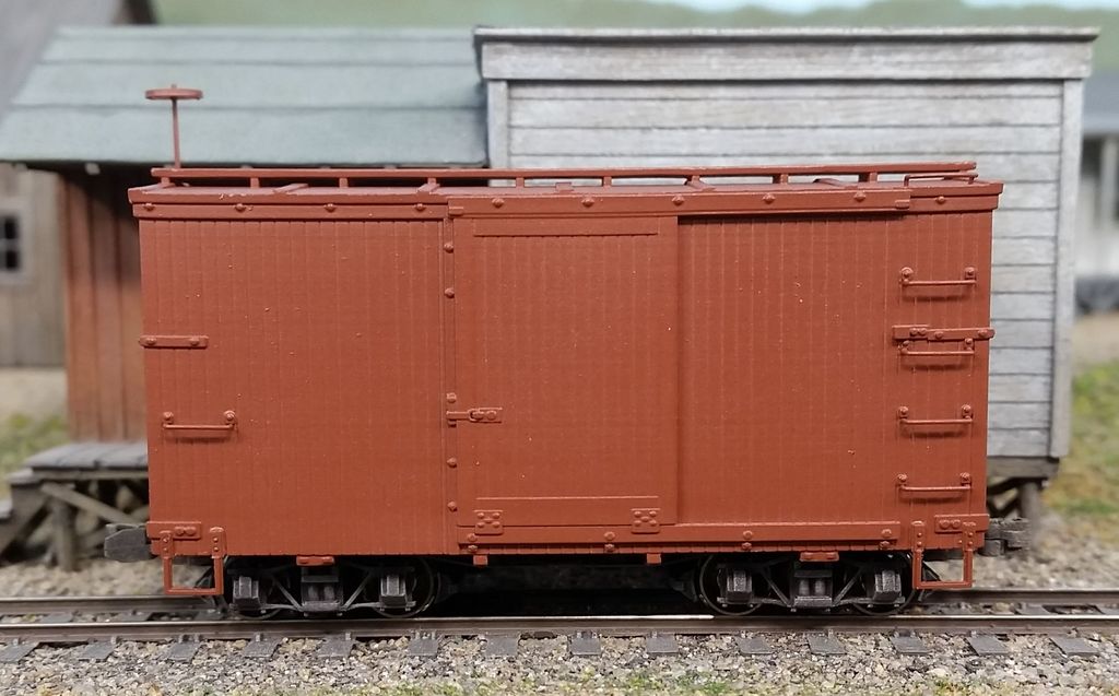 HOn30 18' boxcar. by Chris Schmuck | Download free STL model ...