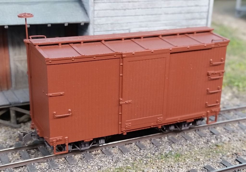 HOn30 18' boxcar. by Chris Schmuck | Download free STL model ...