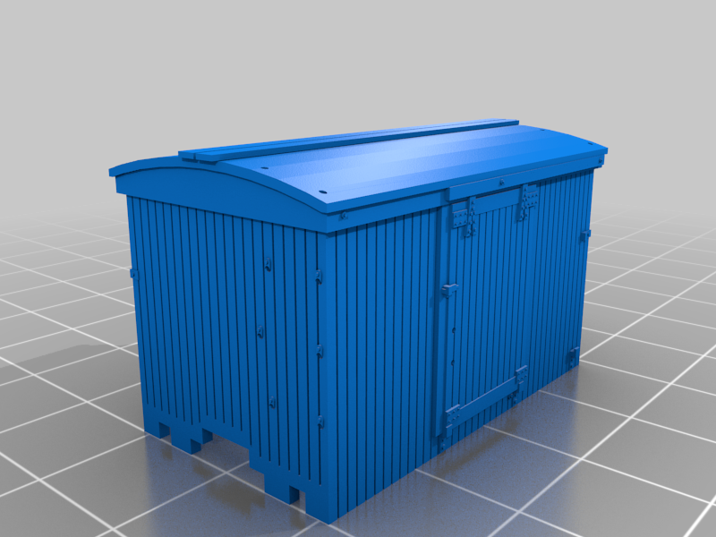 HOn30 Ewa Plantation boxcar by Chris Schmuck | Download free STL model ...