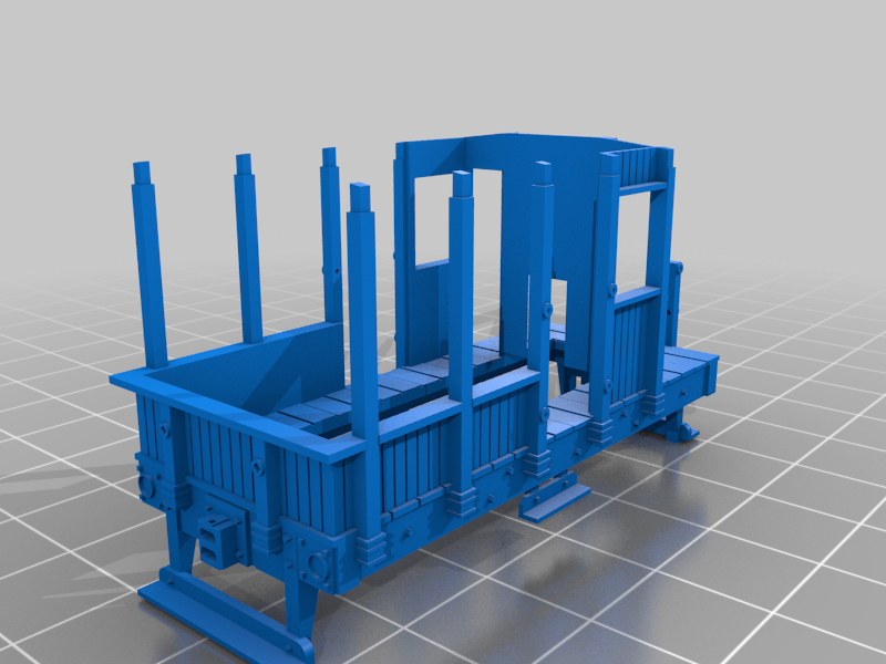 Shorty HOn30 Climax for Kato 4 wheel chassis by Chris Schmuck ...