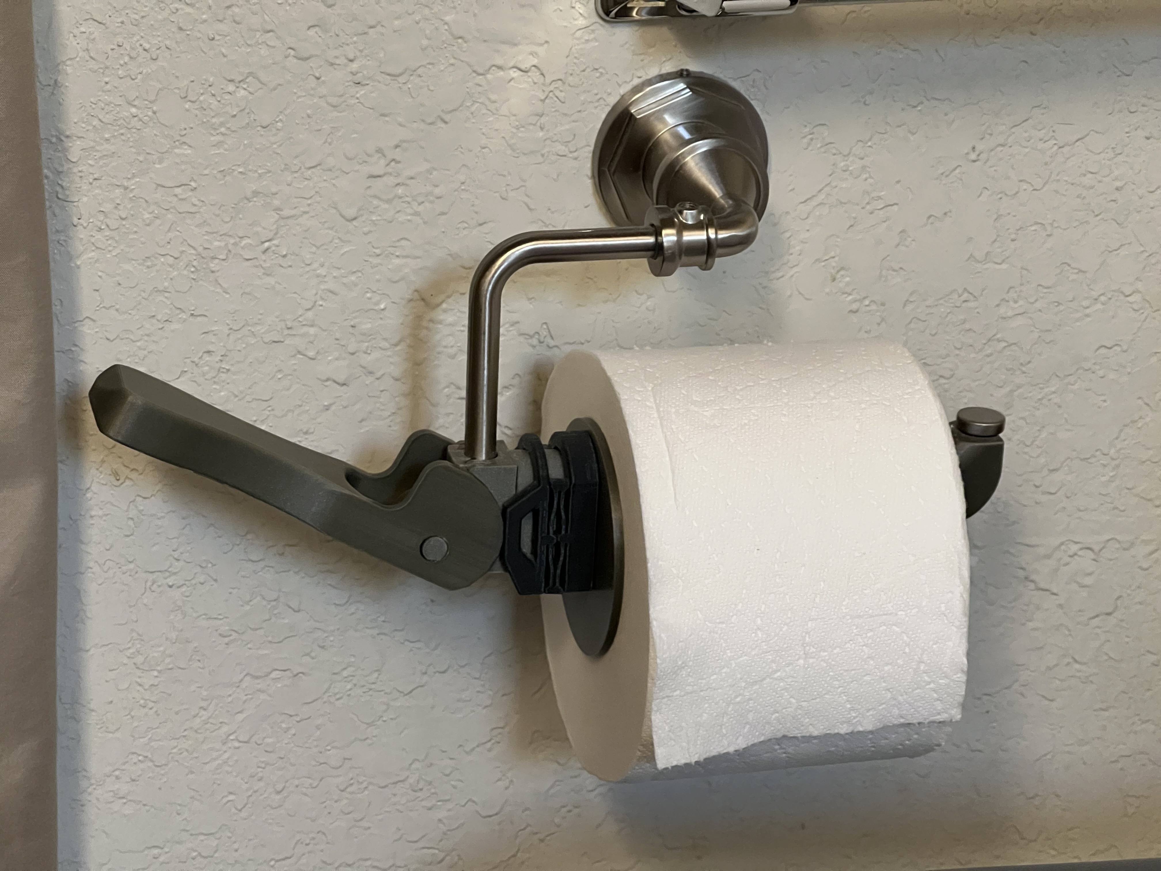 Single-Handed Toilet Paper Holder por dteng | Descargar modelo STL ...