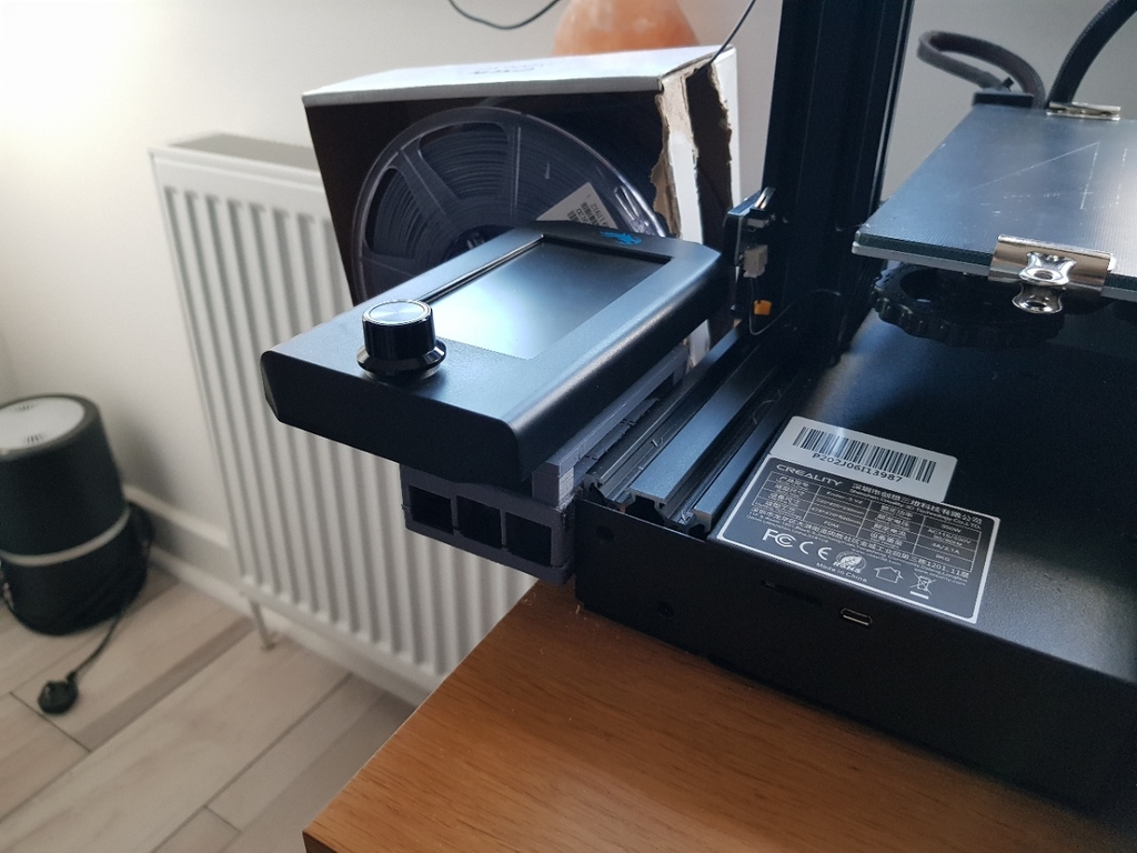 Ender 3 V2 Raspberry Pi Mount + Display Mount (left side) by datapagan ...