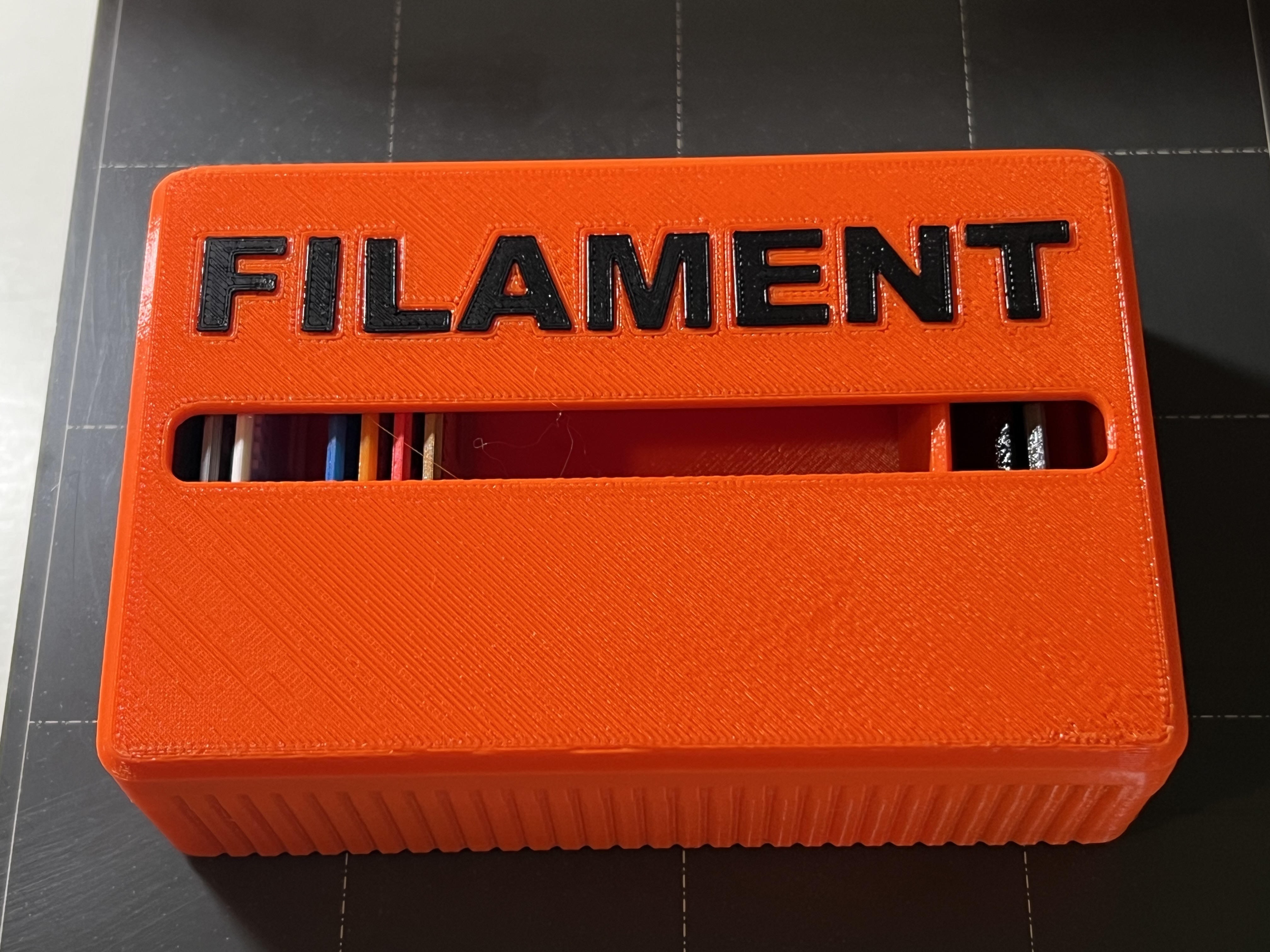 "FILAMENT" Letters by bmonkey | Download free STL model | Printables.com