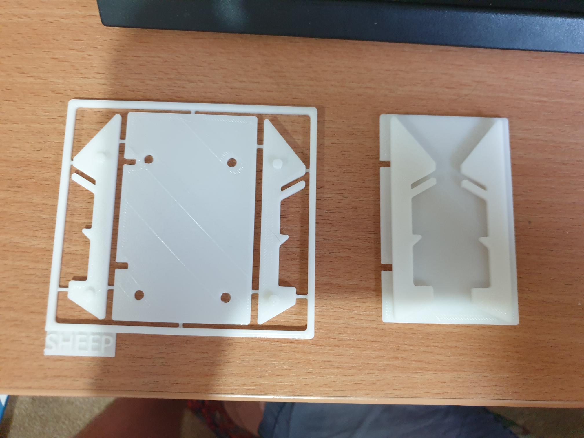 Flat Pack phone stand (Credit card sized) by Sheppy | Download free STL ...