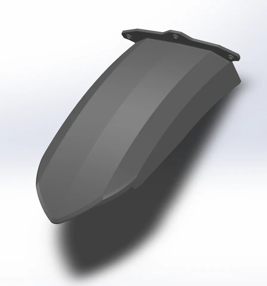 Rockshox Zeb Front Fender by Jon Ballen | Download free STL model ...