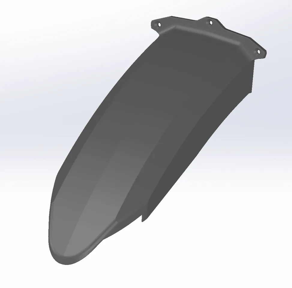 Rockshox Zeb Front Fender by Jon Ballen | Download free STL model ... Rockshox Zeb Front Fender by Jon Ballen | Download free STL model ...