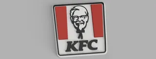 KFC logo by Johny | Download free STL model | Printables.com