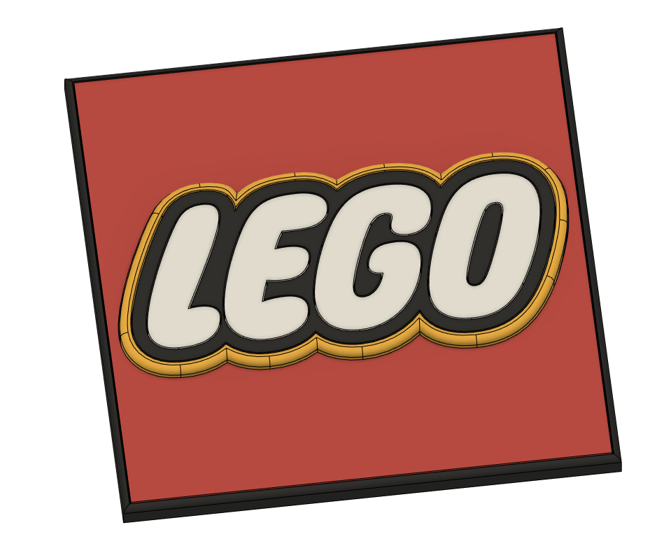 LEGO Logo (1998) by chochi3D | Download free STL model | Printables.com