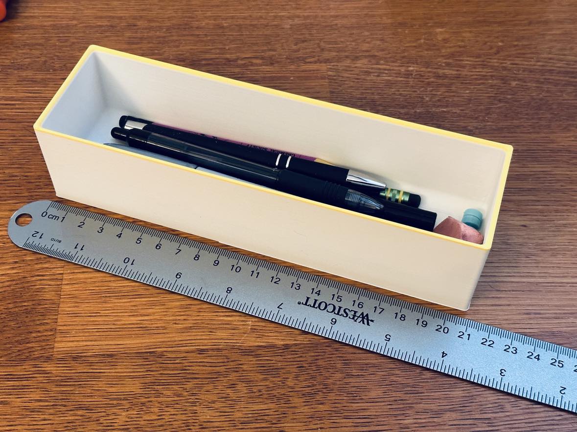 Pencil and pen tray by TScott | Download free STL model | Printables.com