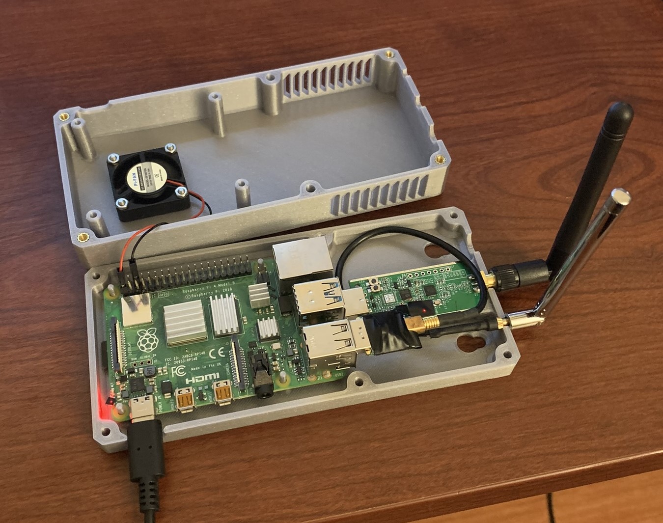 Raspberry Pi 4 B Case - Home Assistant by kdach | Download free STL ...