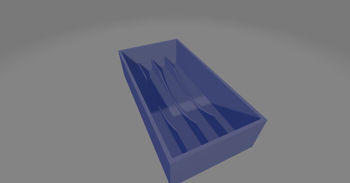 Reamer storage bin by Dr. Mursey | Download free STL model | Printables.com