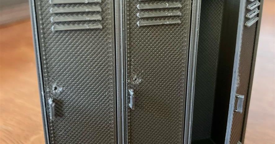 Mini Gym/School Lockers by fubarbarian | Download free STL model ...