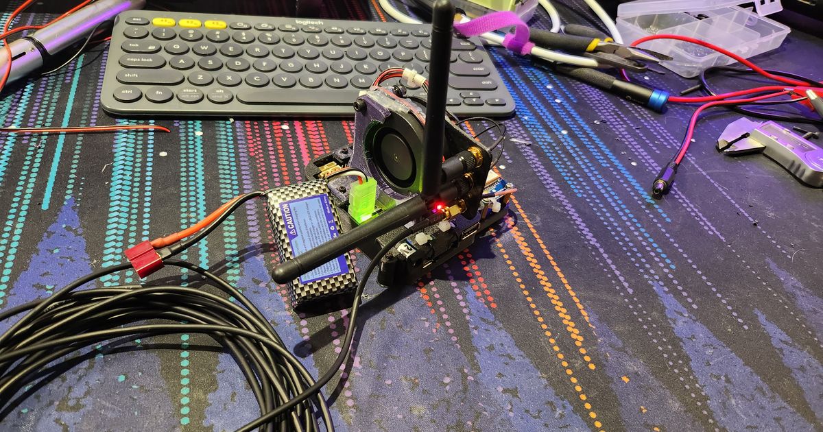 BeagleBone Blue case by Keith Matthews | Download free STL model ...