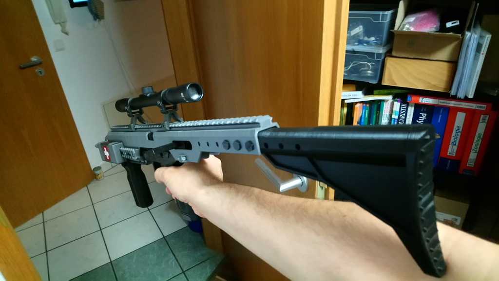 Picatinny Medical Dart Shooter from Killing Floor 1 (MP7M) by Udo's 3D ...