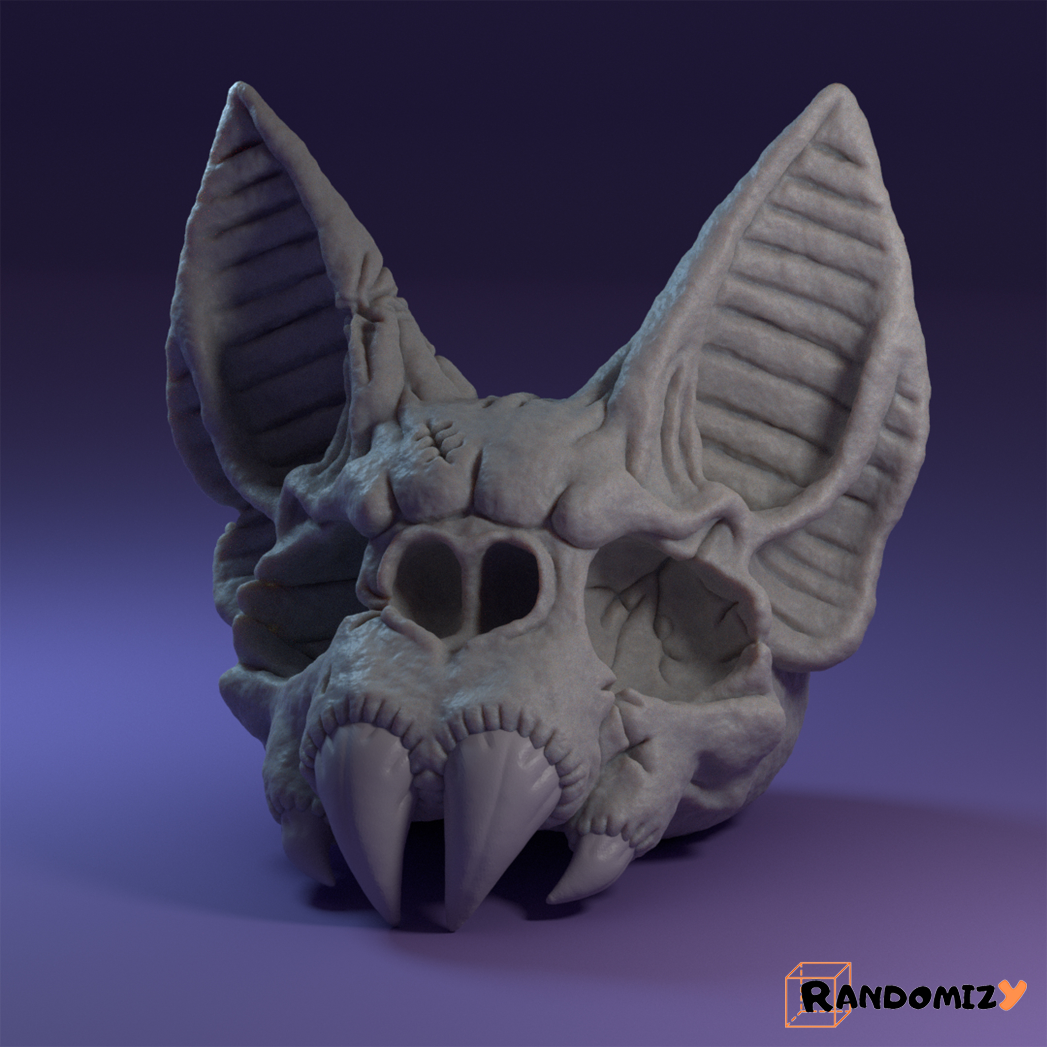 Bat Skull by Randomizy | Printables Store