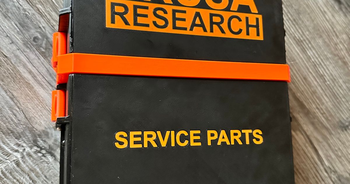 SBox - Double cantilever box - Prusa Research Service Parts MMU Remix by genos | Download free ...