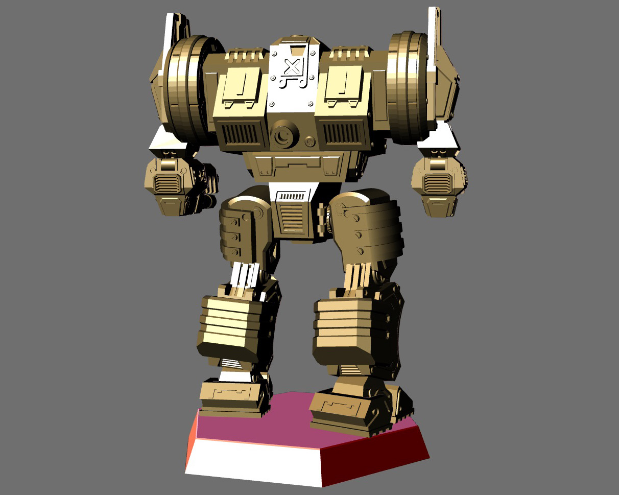 MW4 Templar Battletech Miniature by BobertmaX | Download free STL model ...