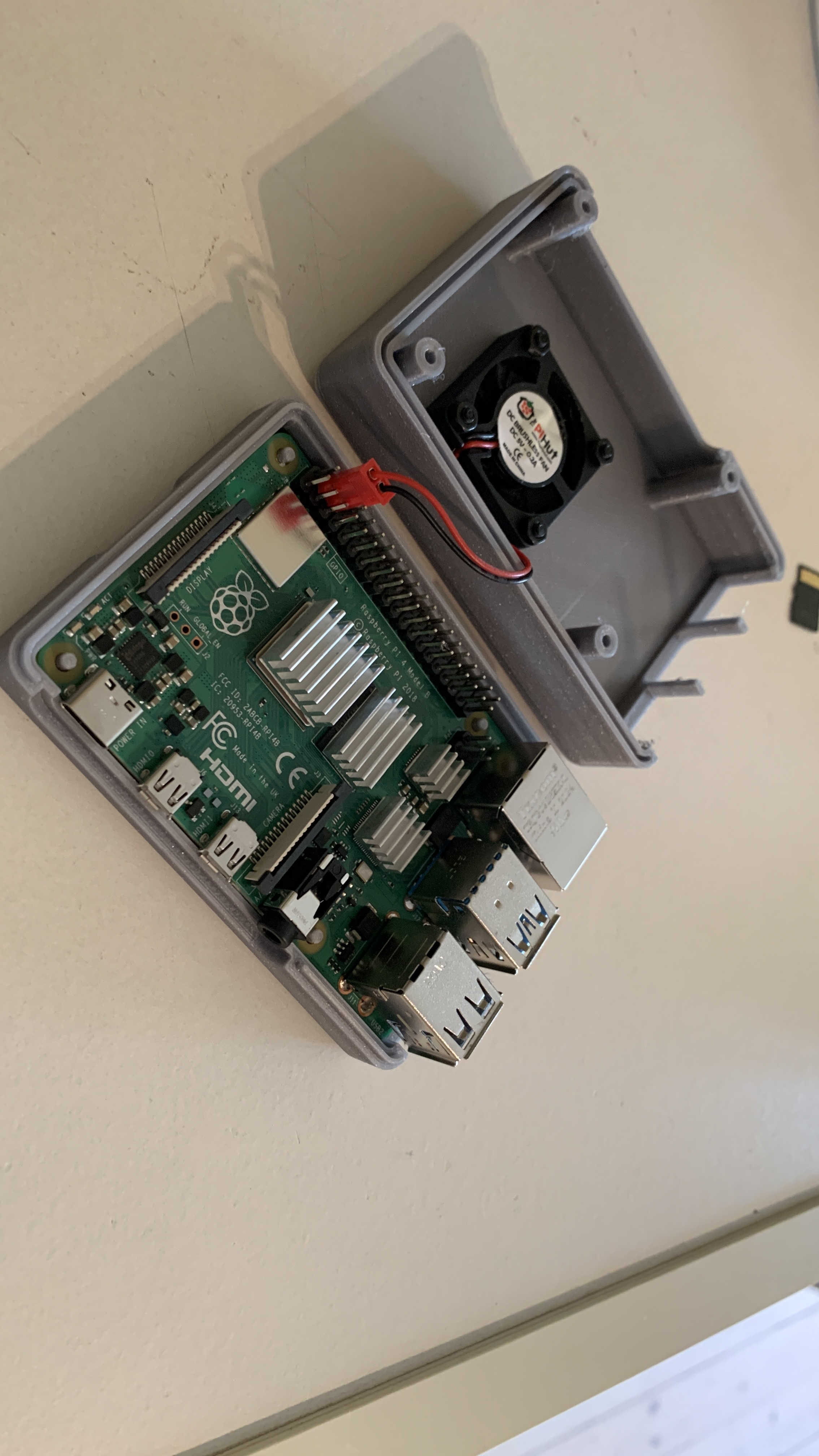 RPi4B Snap-Fit Case w/ 30mm Fan by AlexLandherr | Download free STL ...