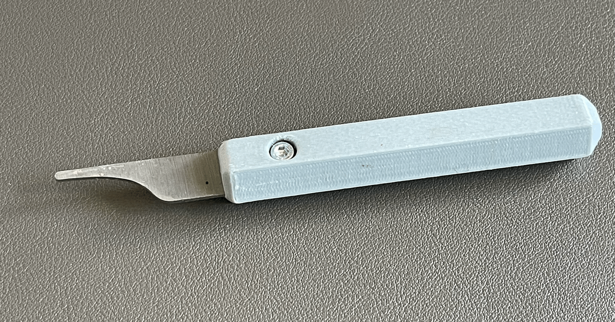 Mouldline scraper handle for GW stubby metal mouldline remover. by ...