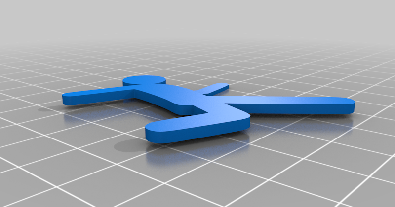 Stickman Joueur de Foot by Kick1Fire | Download free STL model ...