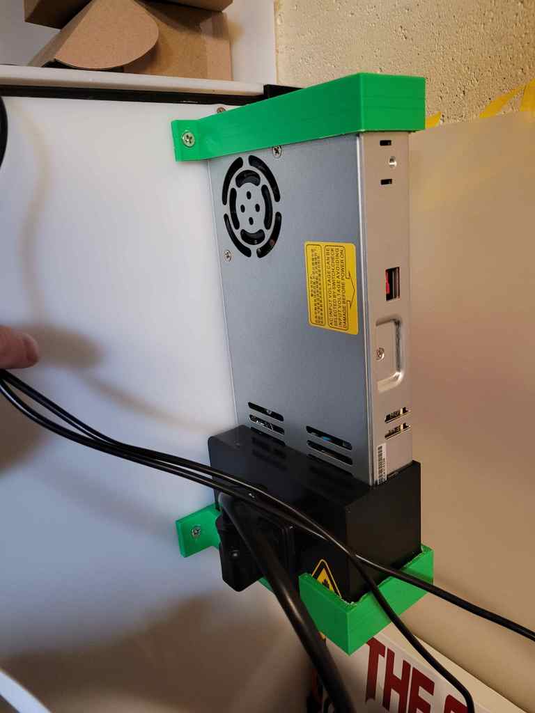 GXS - Ender 3 PSU Vertical Mount (side) by GXS | Download free STL ...