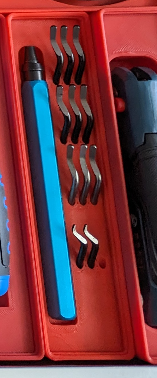 Gridfinity Deburring Tool Holder by darious | Download free STL model | Printables.com