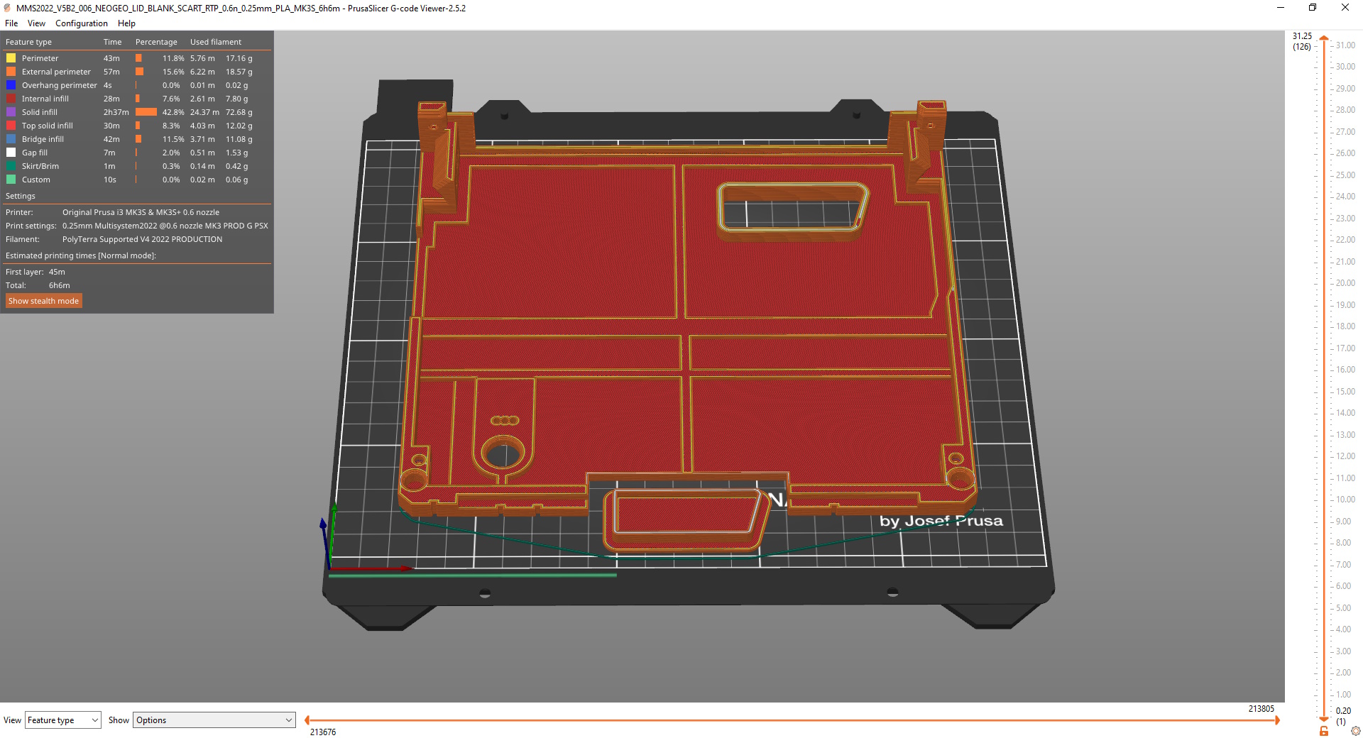 Multisystem Alternative Lid - NEOGEO by Multisystem | Download free STL ...