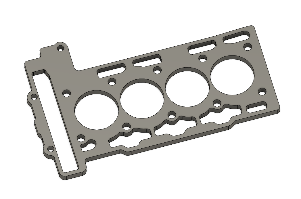 Mini N14 head gasket by Ruben Schols | Download free STL model ...