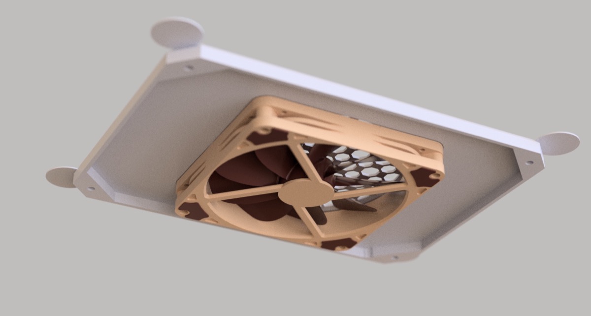 Big Tree Tech Manta M5P Case V0.2 - Lid for 92mmx14 fan by squirrelf3d ...