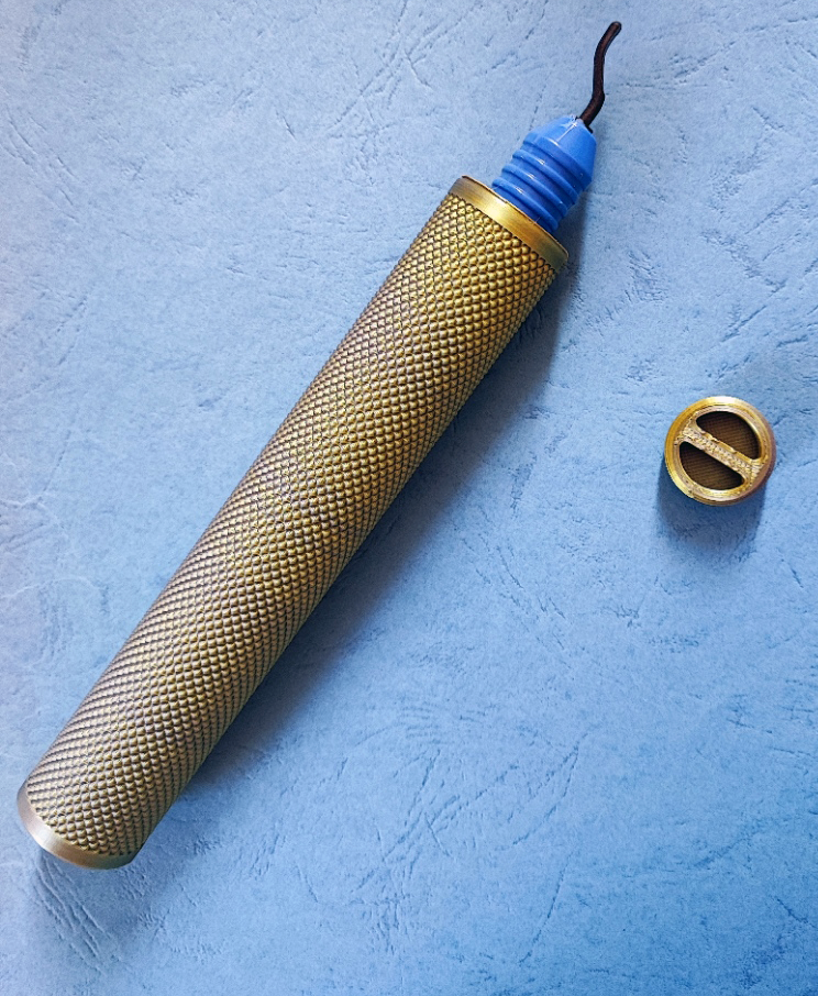 Knurled Flush Screw Lid Container for Deburring Tool by Odysseos ...