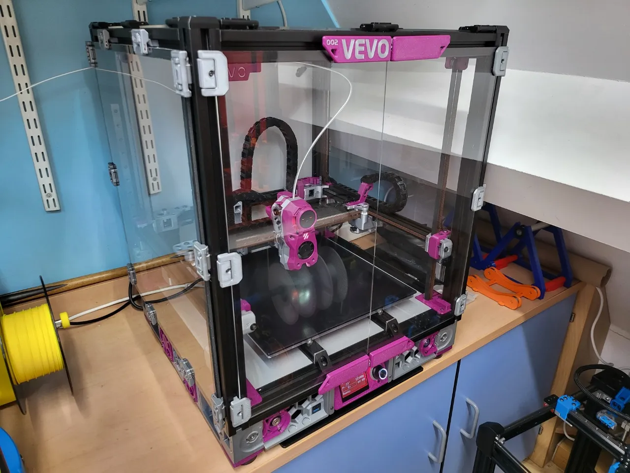 Vevo - Hypercube Evolution Frame conversion to Voron 2.4 R2 by boothyboothy | Download free STL ...