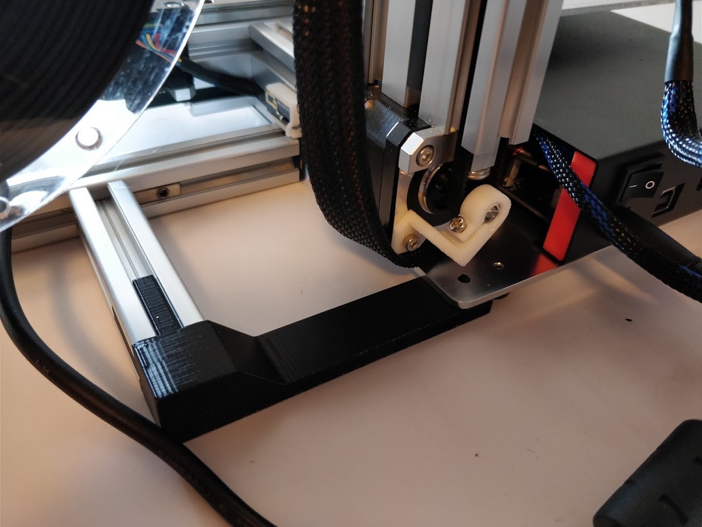Cetus 3D Mk II Spool Holder Screwless Retention Bracket by Andrei Aldea ...