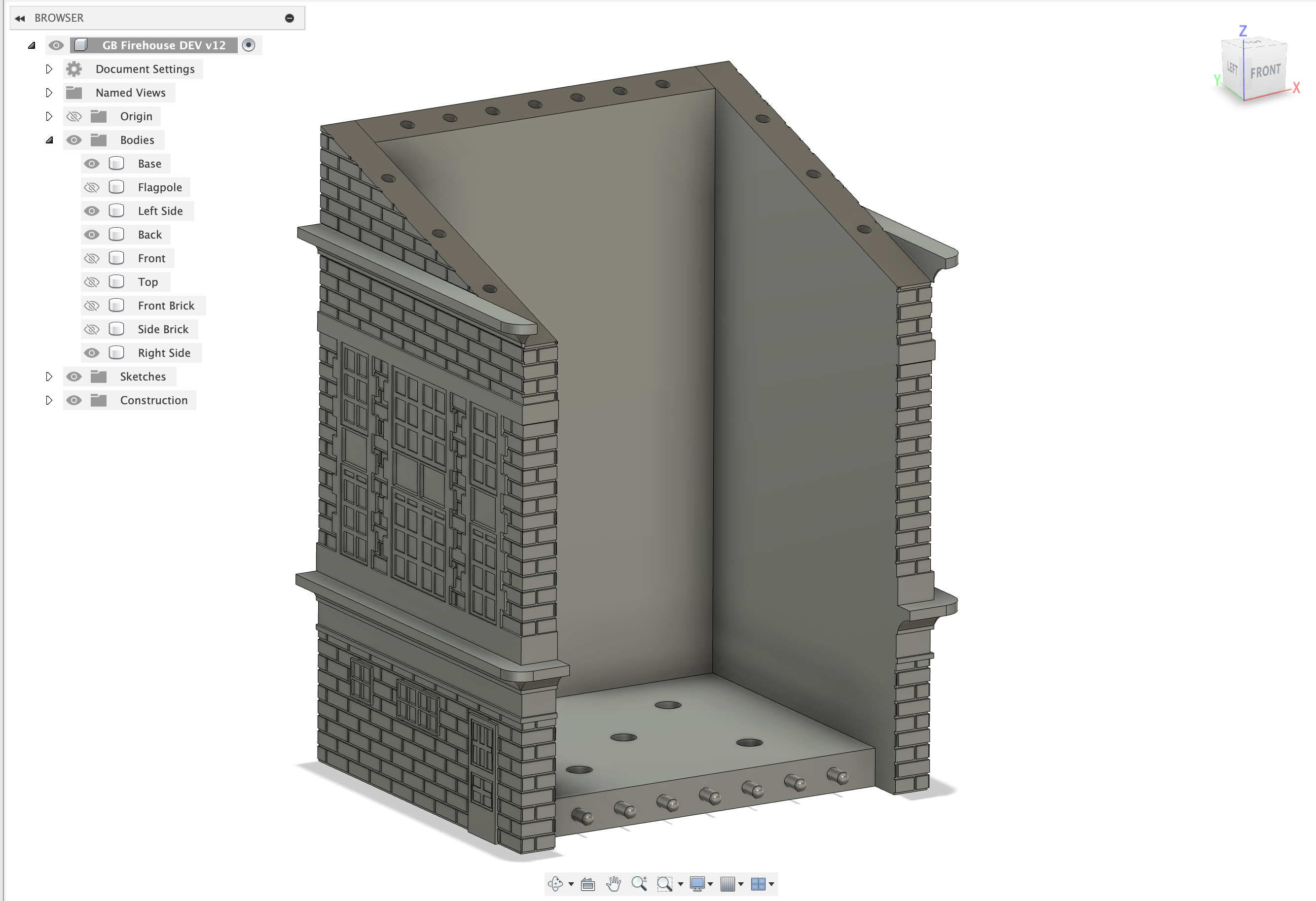 Ghostbusters Firehouse Birdhouse by BenBigBeard | Download free STL ...