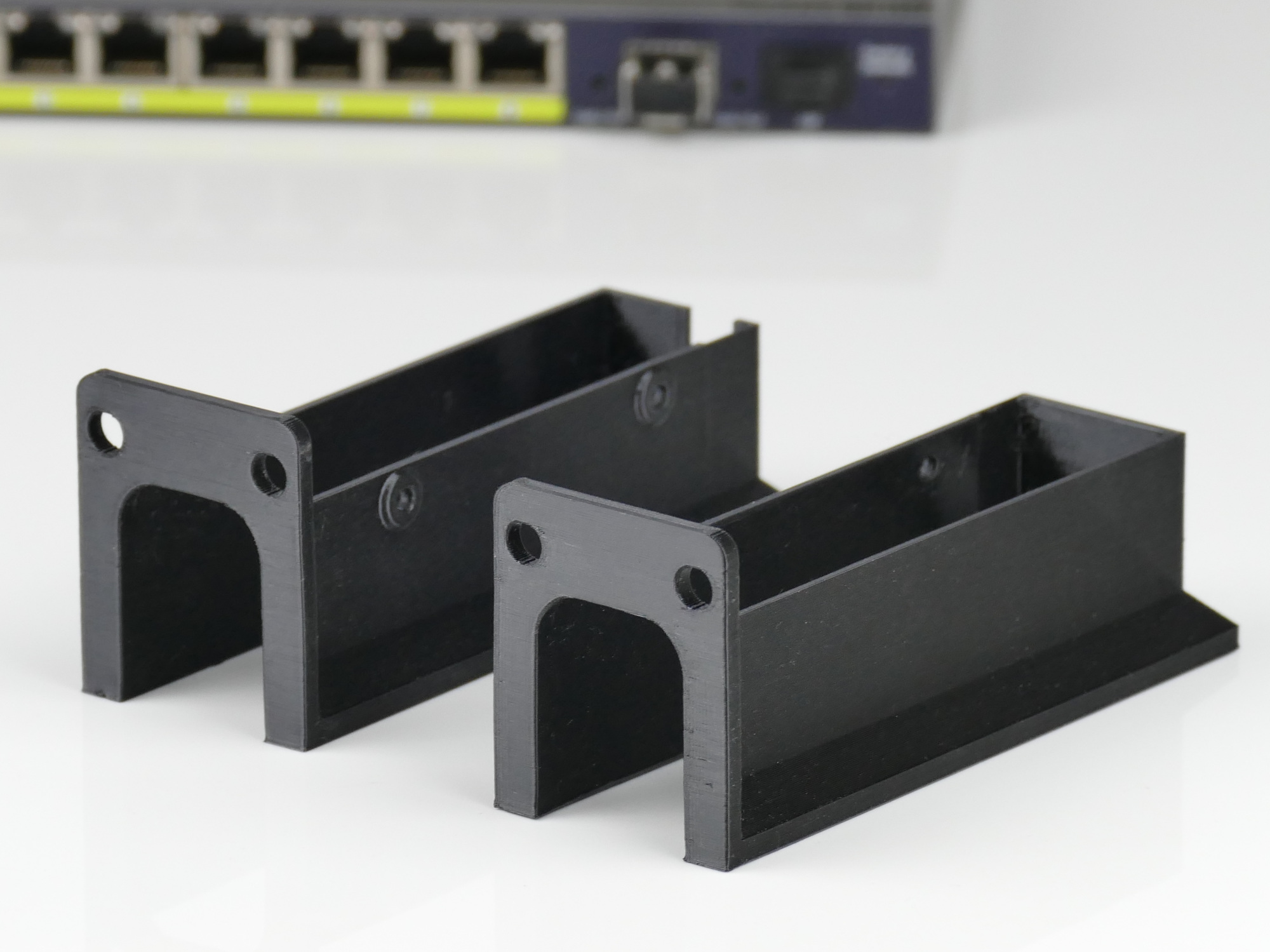 10" Rack Brackets (1 U) for Netgear GS110TP POE Switch by Jan-E.de ...