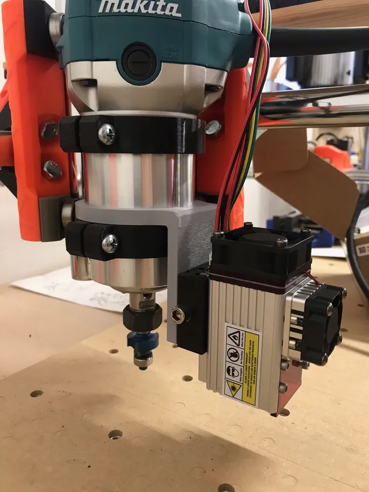 Neje A40640 laser mount by Emsup | Download free STL model | Printables.com