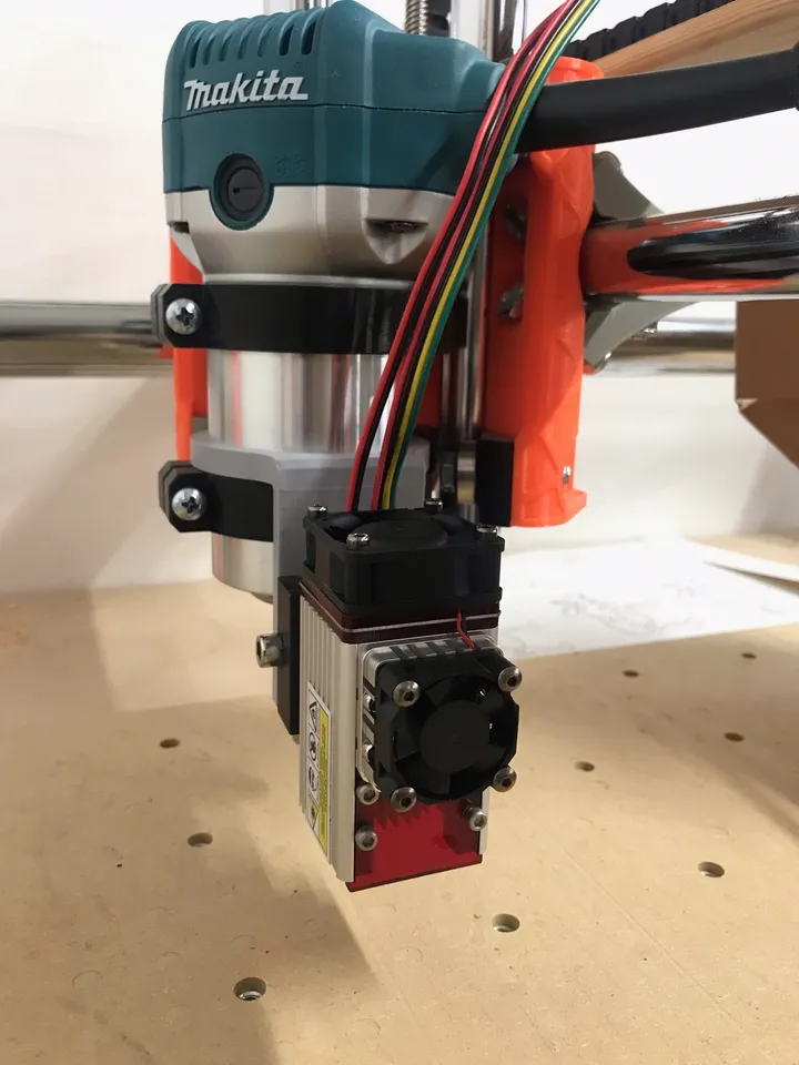 Neje A40640 laser mount by Emsup | Download free STL model | Printables.com