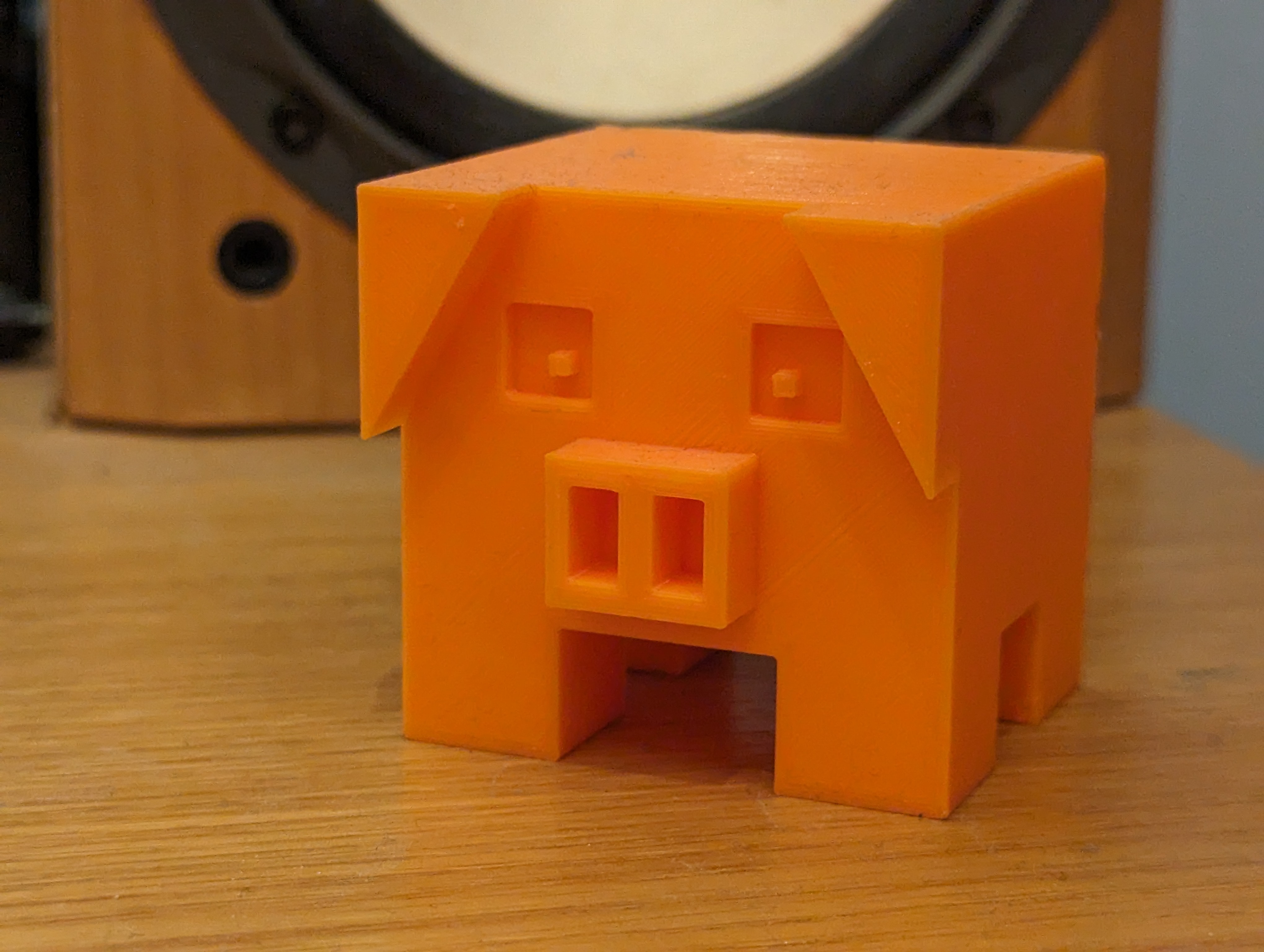 Small cube pig model by tobywhiting10 | Download free STL model ...