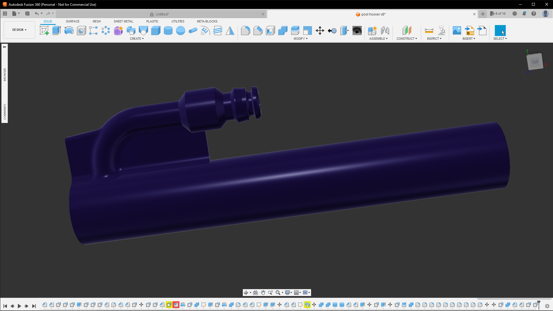 Pool Hoover - Experimental by driftrotor | Download free STL model ...