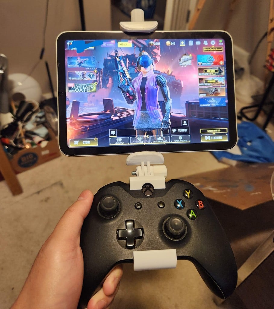 Small Tablet Clamp for Modular Mounting System by Enton Z | Download ...