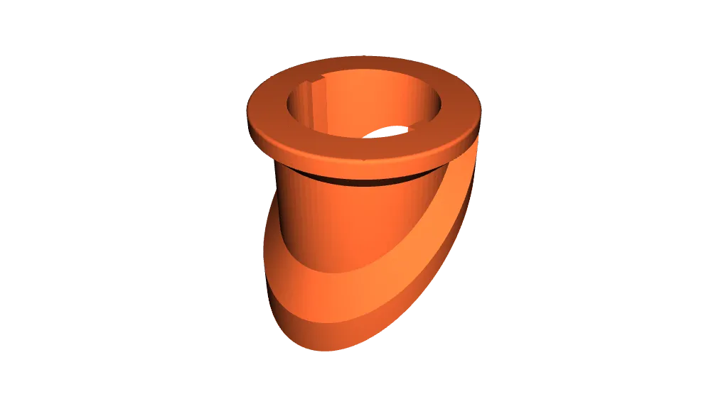 Drybox filament guide using PTFE tube 45deg Ver. by mixon | Download ...