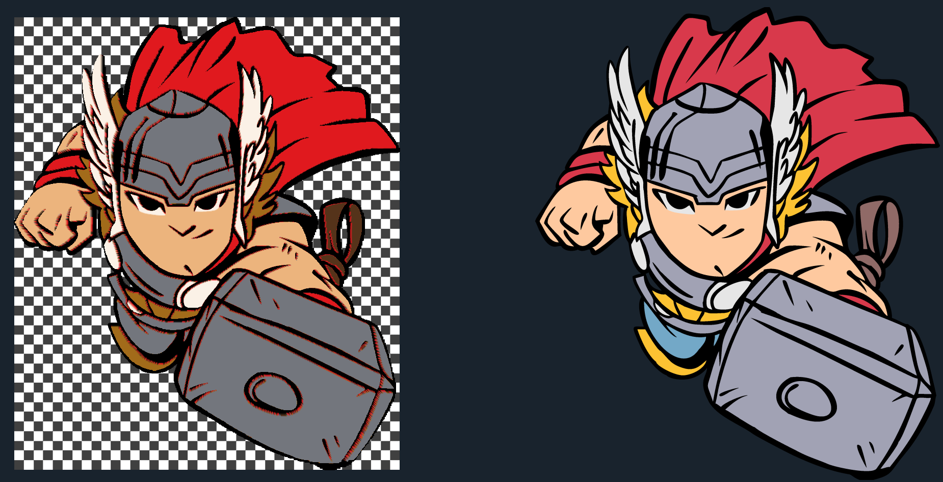 HueForge Thor by Joseph Salonis | Download free STL model | Printables.com