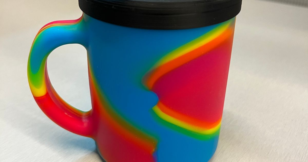 Silicone Mug Lid/Dust Cover by il_Vendicator | Download free STL model ...