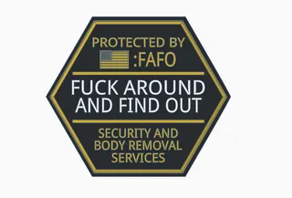 FAFO sign by T's Custom Creations | Download free STL model ...
