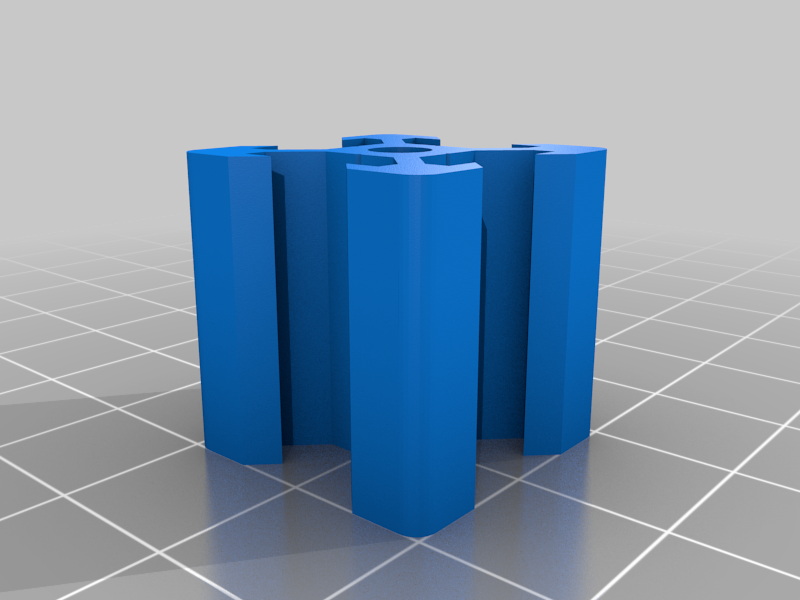 2020 profile object with exact dimensions by goth2k | Download free STL ...