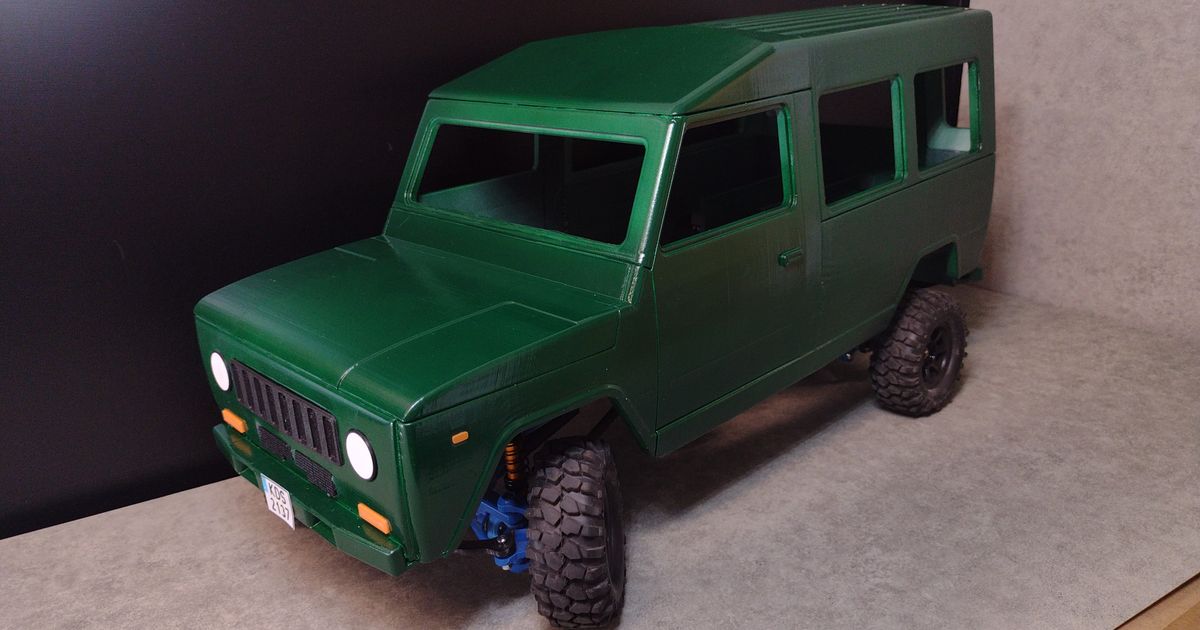 Tarpan Honker 4x4 Car 1/10 scale RC by Kedusme Design | Download free ...