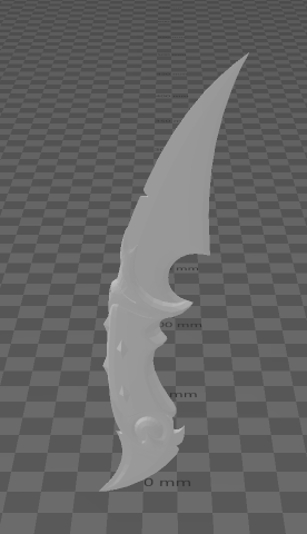 Valorant_ Ruin Dagger by Santiago gomez | Download free STL model ...